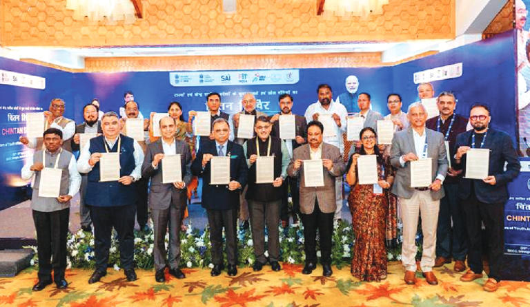 Mansukh Mandaviya unveils Srinagar Khel Sankalp document