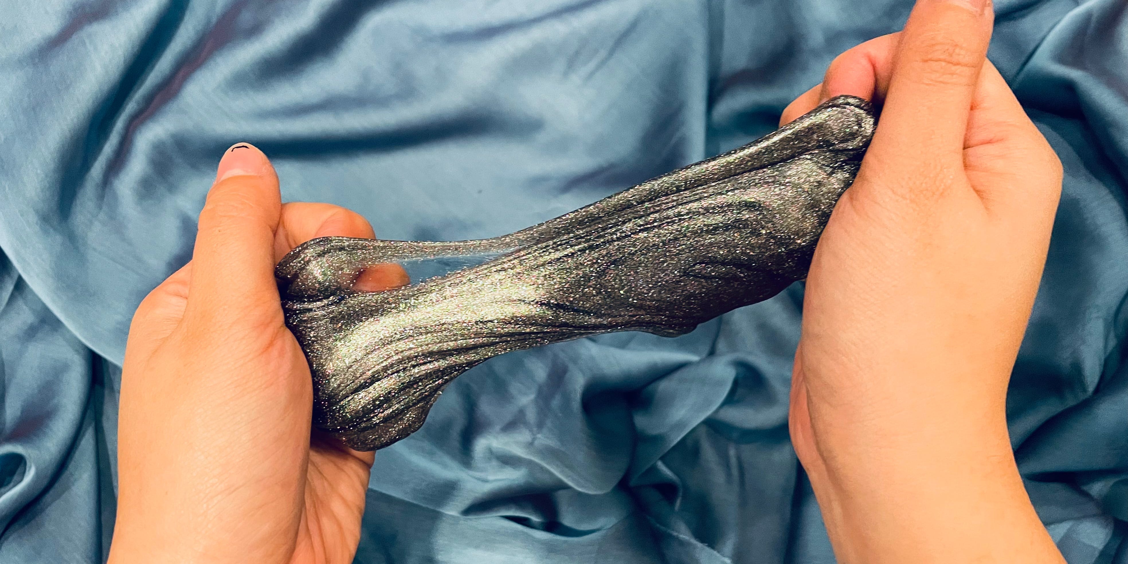This stretchy putty keeps my hands busy and helps me stay focused ...