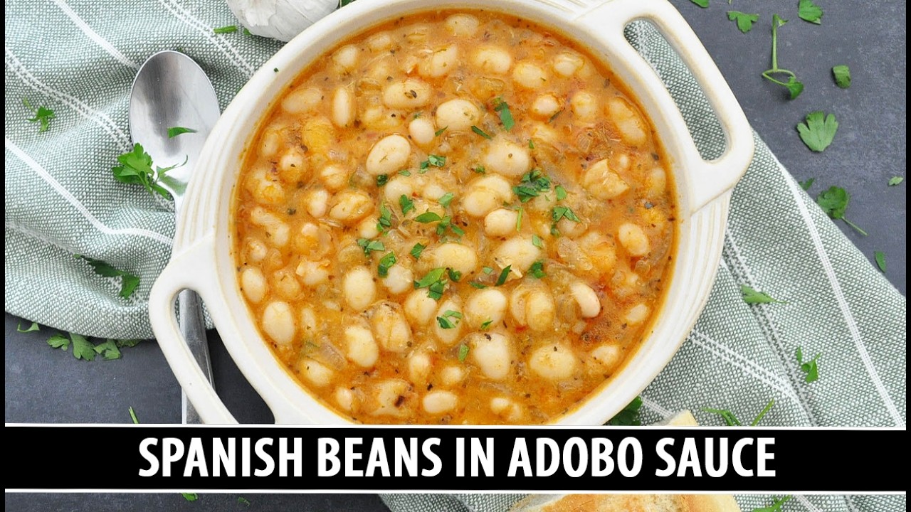Alubias en adobillo: Spain’s traditional white bean recipe with deep flavor