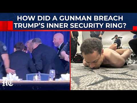 How did a gunman get this close to Trump White House dinner – security ...
