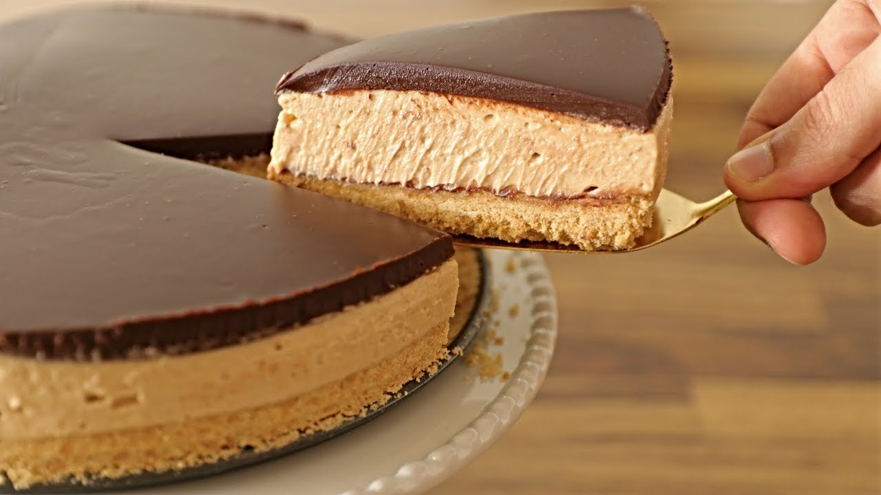 Peanut butter cheesecake recipe - no bake & no gelatin