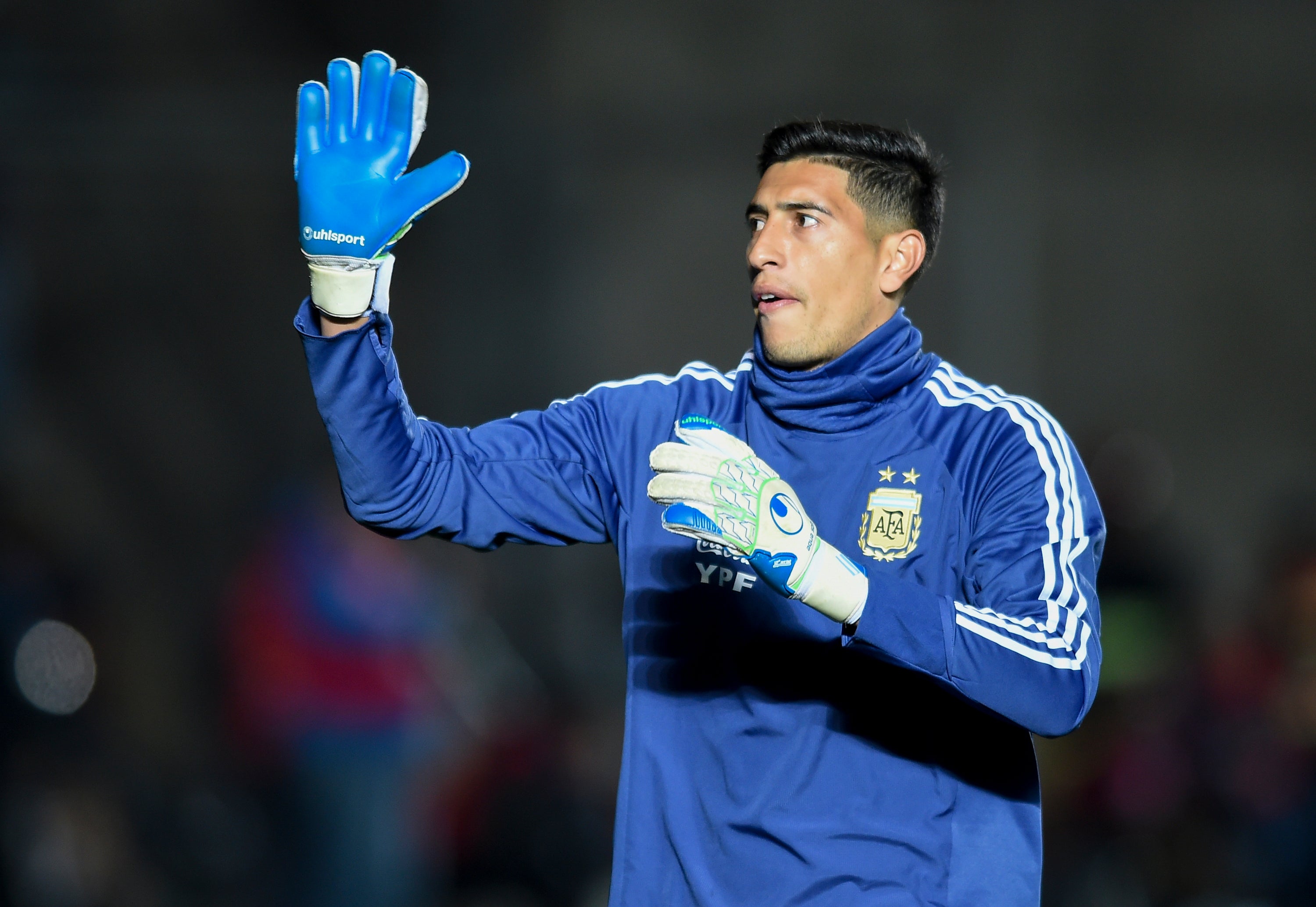 Goalkeeper lays out opponent to spark mass brawl in Spanish derby