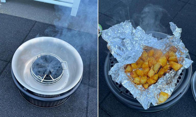 This quirky portable BBQ instantly replaced my cheap camping oven