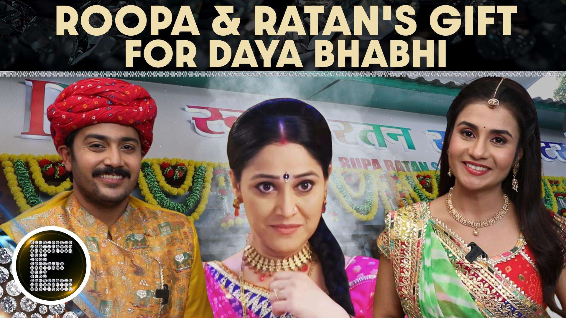 Kuldeep Gor-Dharti Bhatt aka Roopa-Ratan's new shop, Taarak Mehta, Daya ...
