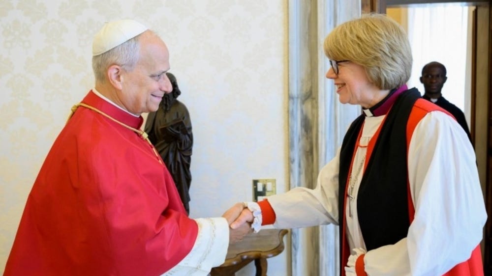 Pope says churches must overcome differences at Archbishop of ...