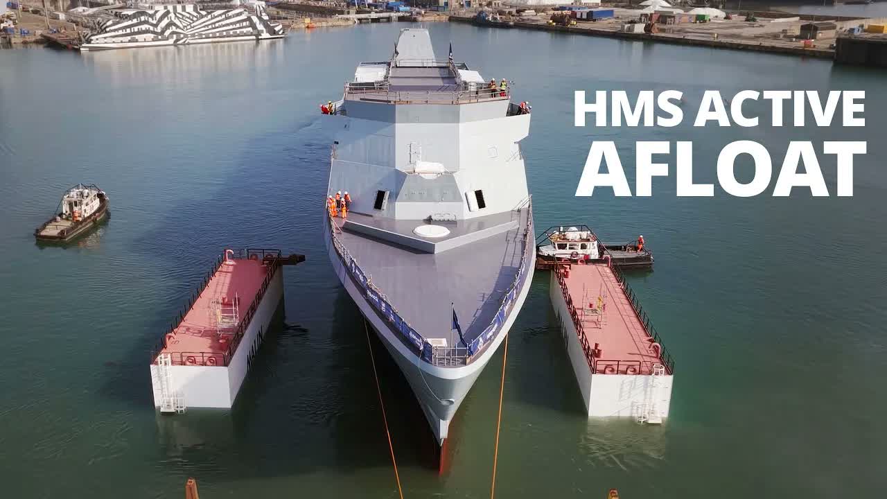 Why HMS Active’s launch is a big moment for the Royal Navy