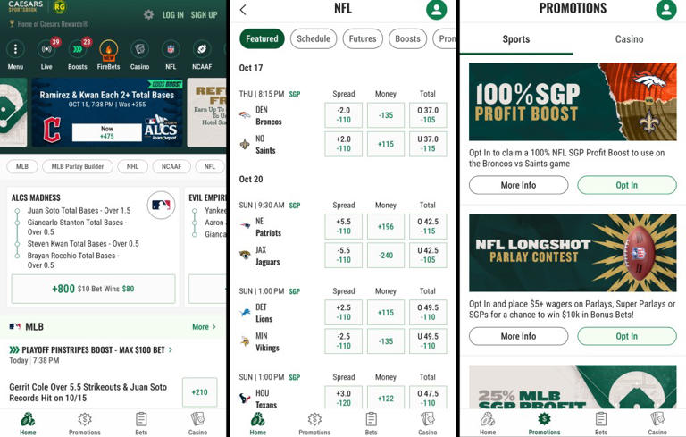 Caesars Sportsbook promo code: POSTBETDYW | May 2026