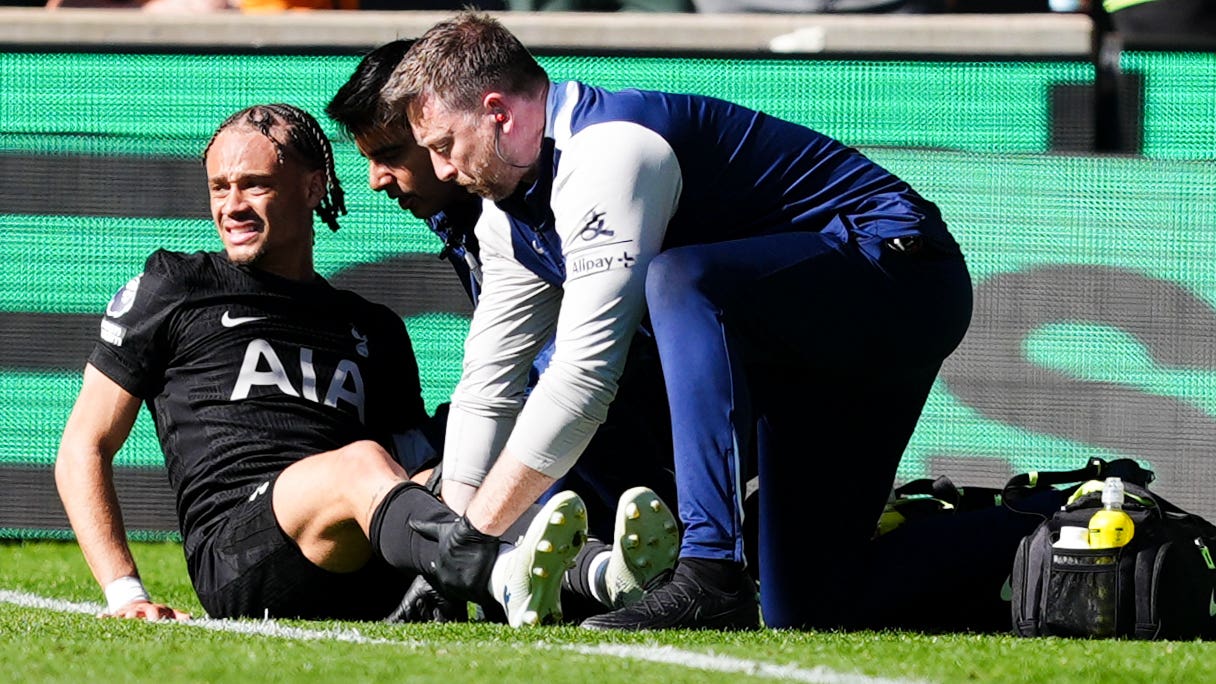 Xavi Simons to miss Tottenham run-in and World Cup as knee injury needs ...