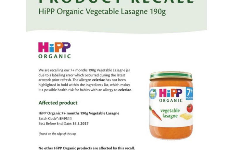 Baby food jars sold at Boots and Sainsbury's urgently recalled over ...