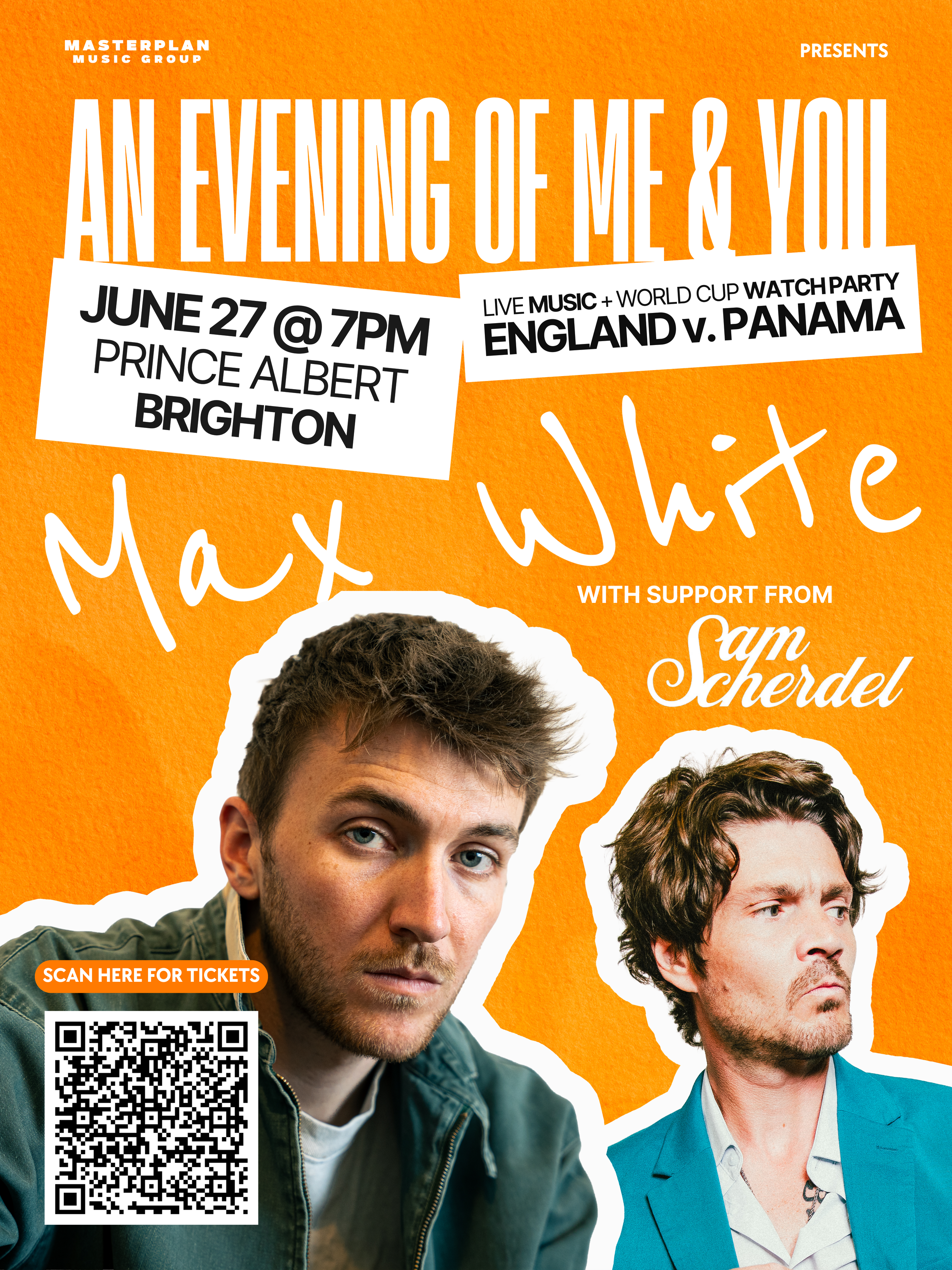 World Cup fever hits Brighton as Max White announces comeback show