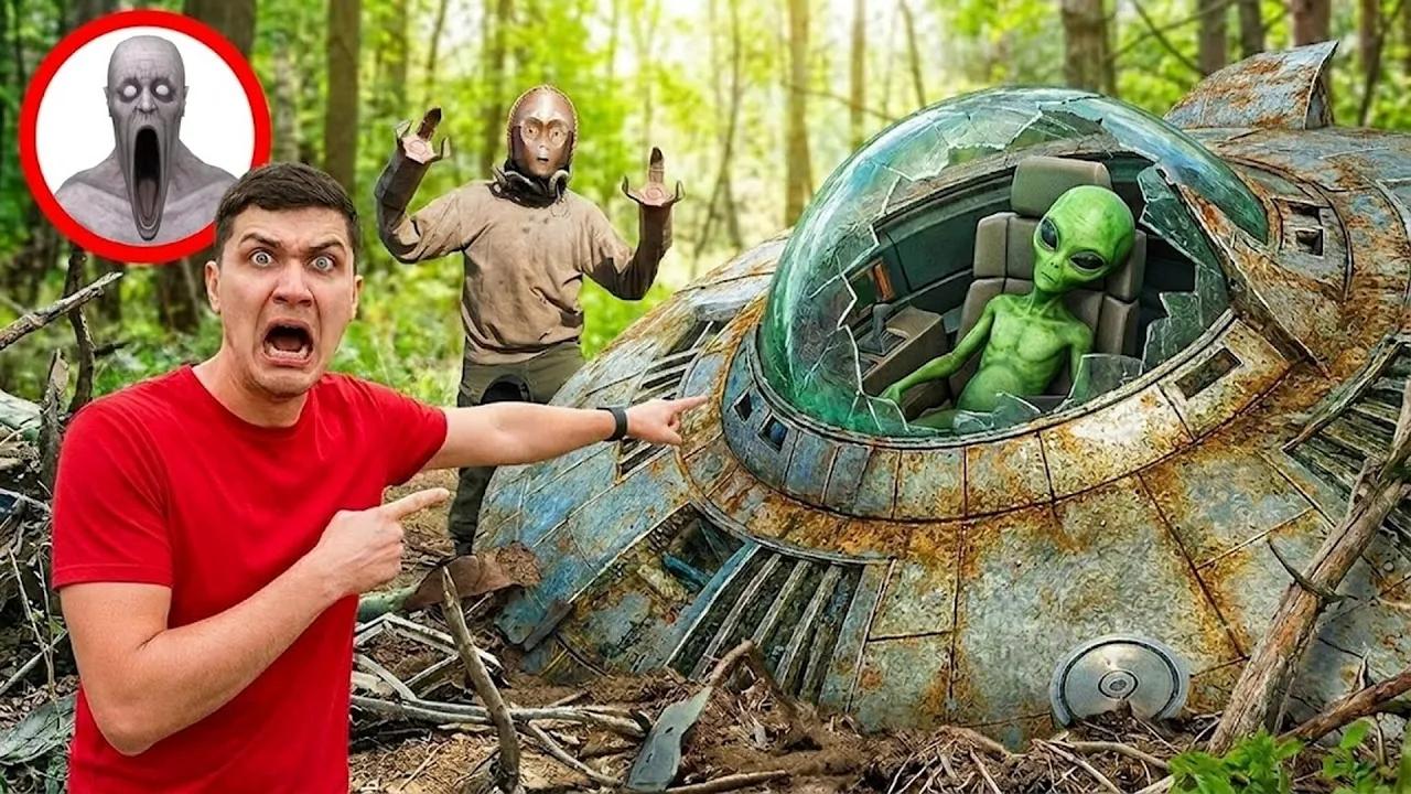 On a découvert une soucoupe écrasée dans la forêt… SCP-096 serait vivant?