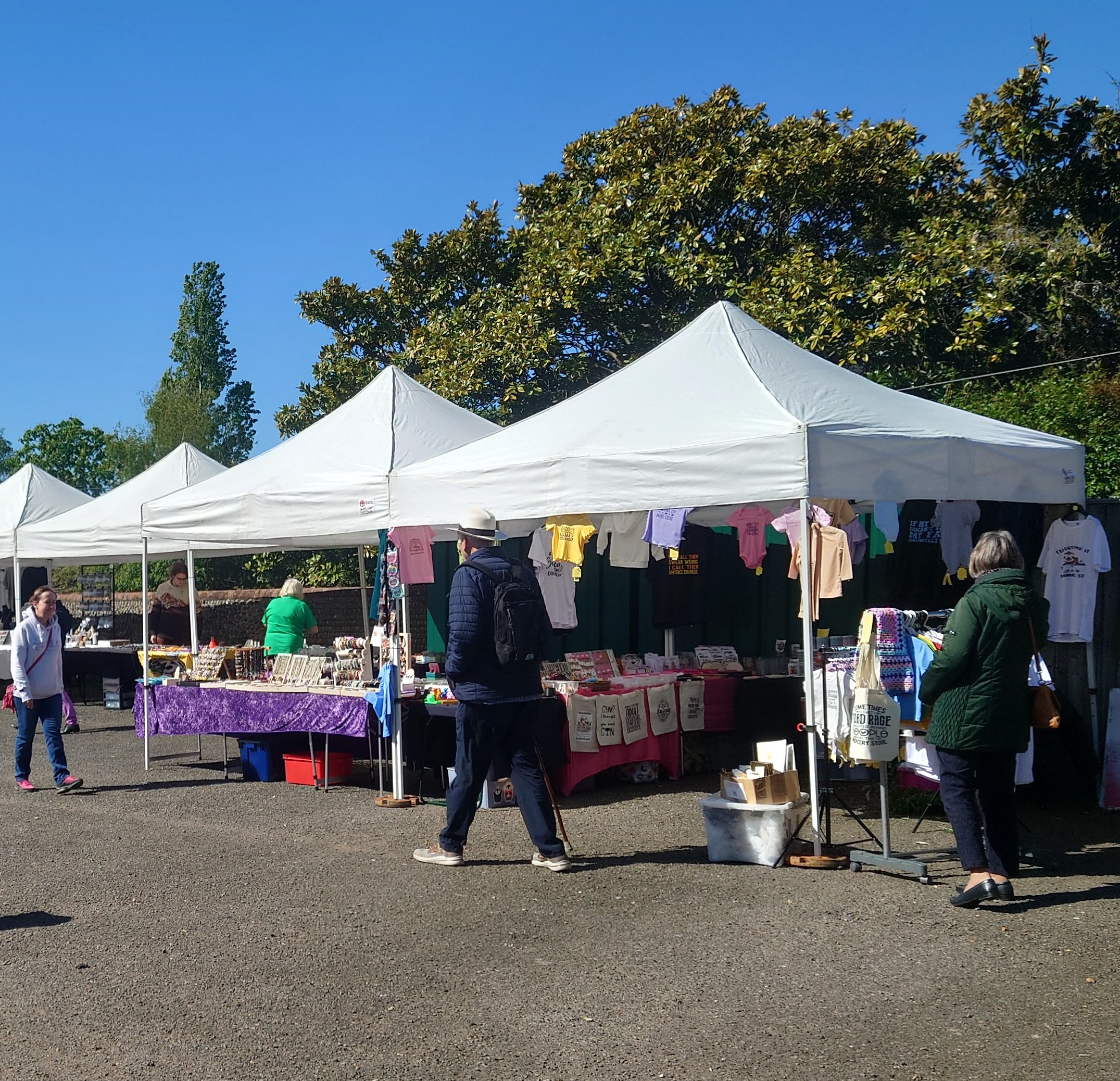 Strong attendance at latest Blackman's Yard trial market in Hailsham
