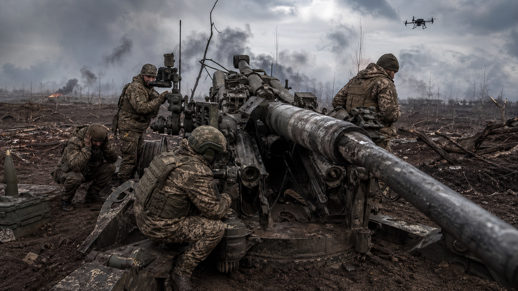 Why Ukraine’s artillery fight is really a battle of accuracy, barrels ...