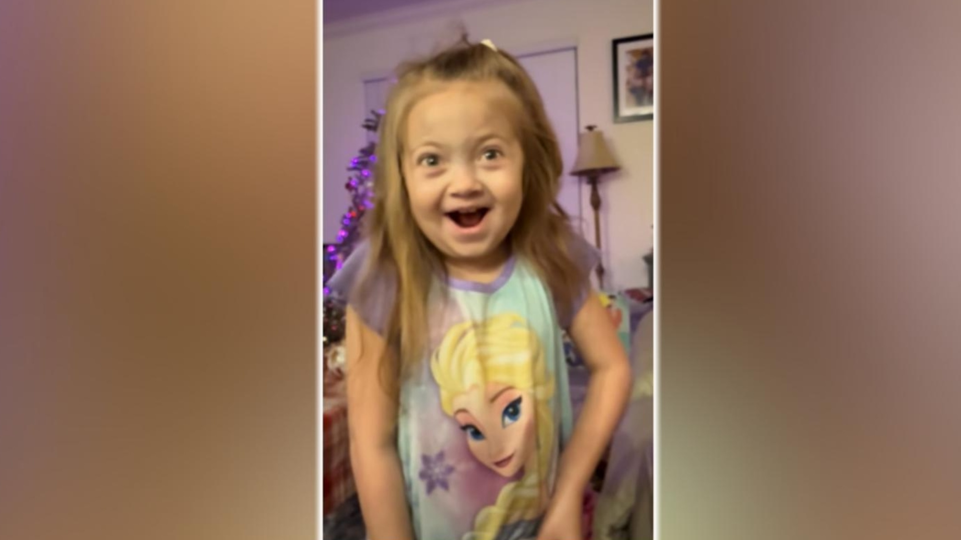 Girl with rare disease spreads joy