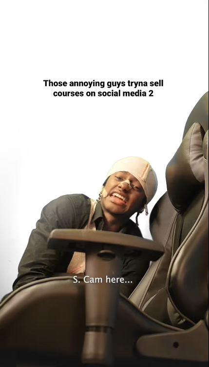 Those annoying guys trying to sell courses on social media 2 😭📱💼 “DM me ...