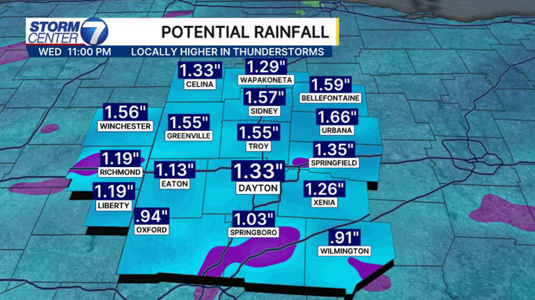 Strong to severe storms possible late Monday