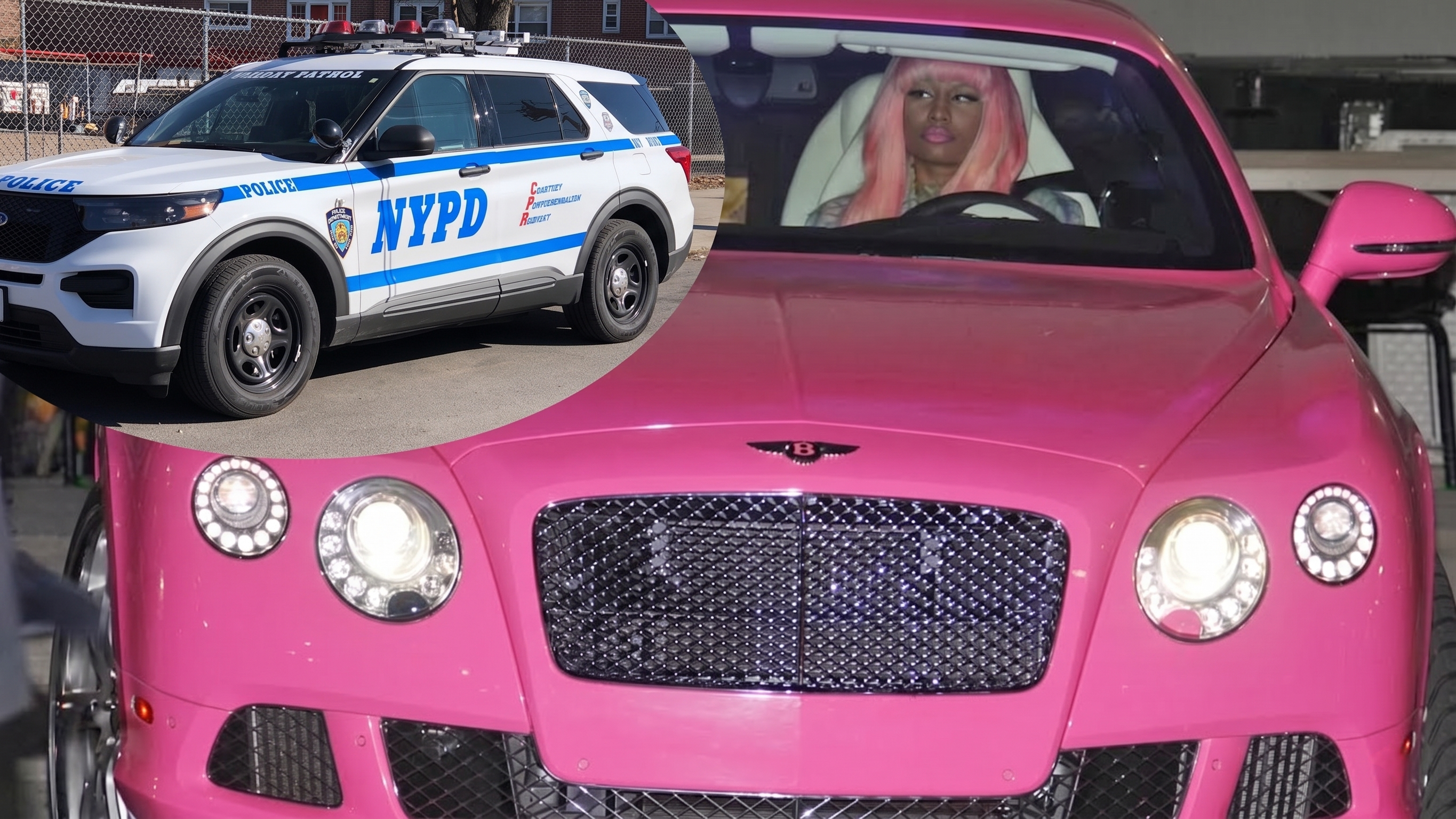 NYPD pulled me over - because of Nicki Minaj’s Bentley