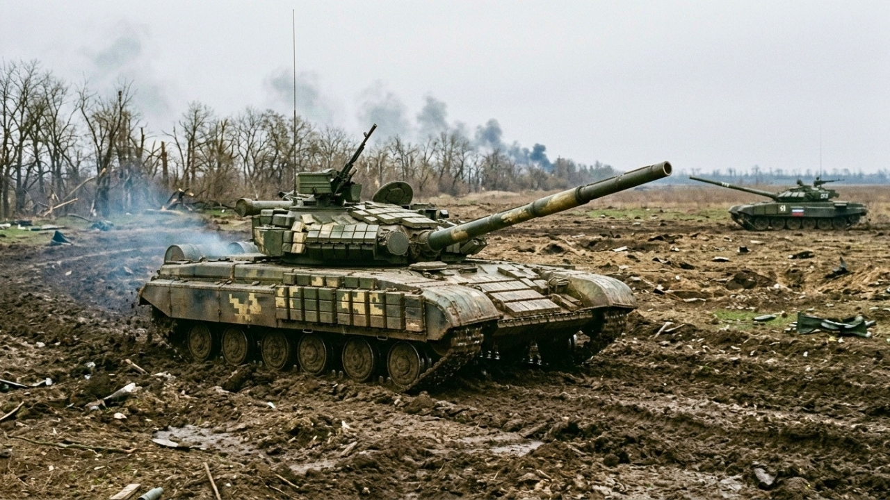 Russia entered the tank fight with more modern armor and better odds
