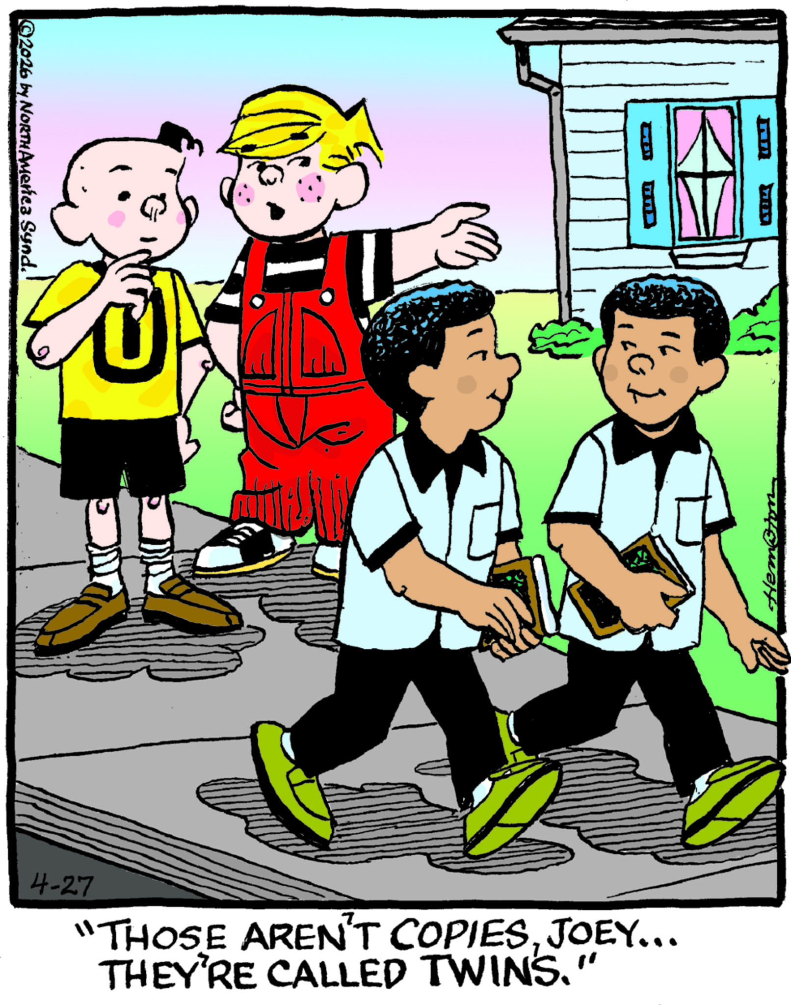 Dennis the Menace by H Ketcham, M Hamilton & R Ferdinand