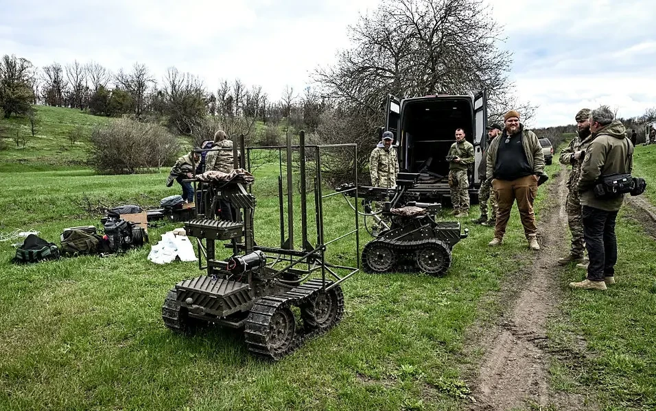 Ukraine uses ground robots to seize Russian position