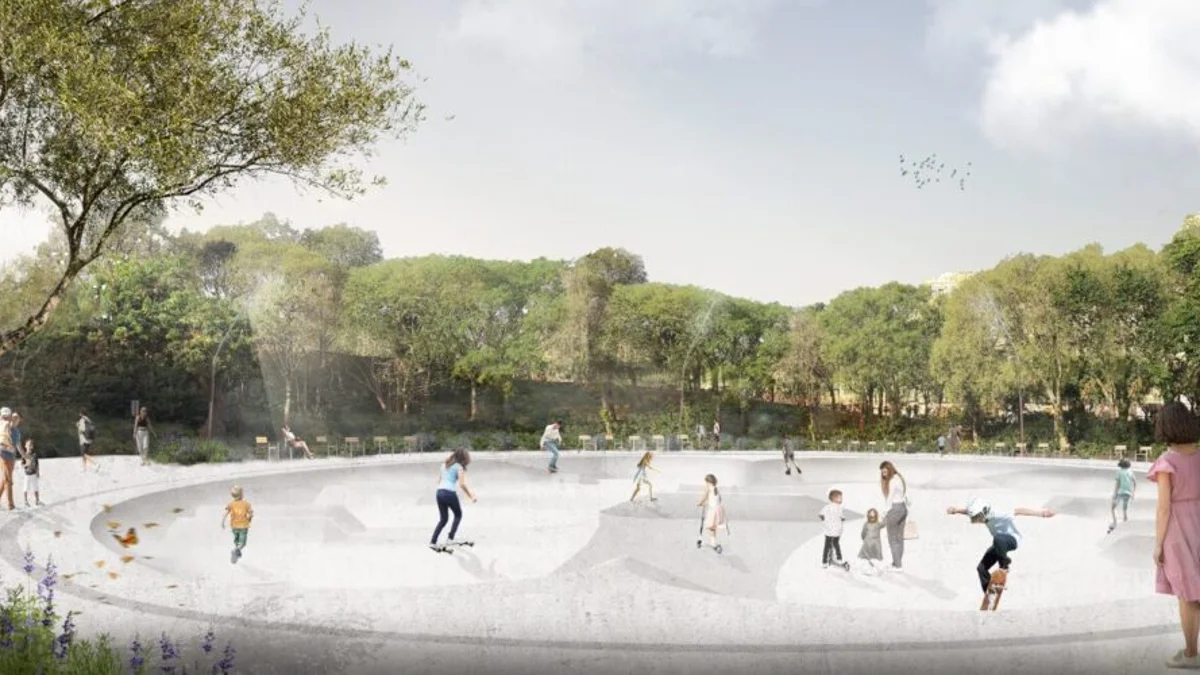 Así se transformará la plaza Pablo Neruda, en Barcelona: nueva pista de ...