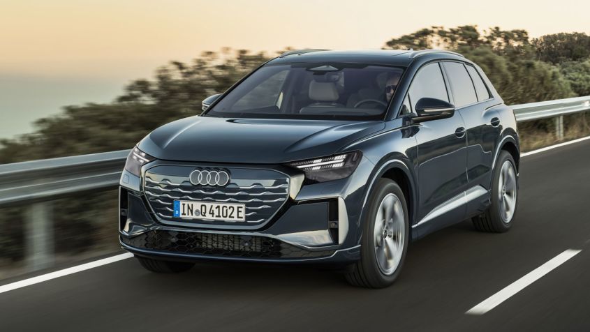 New Audi Q4 e-tron facelift: electric SUV gets updated look and jump in ...