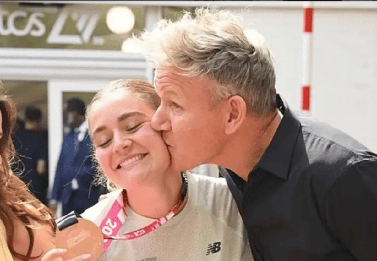 Gordon Ramsay praises Tilly's 'amazing' time at London Marathon