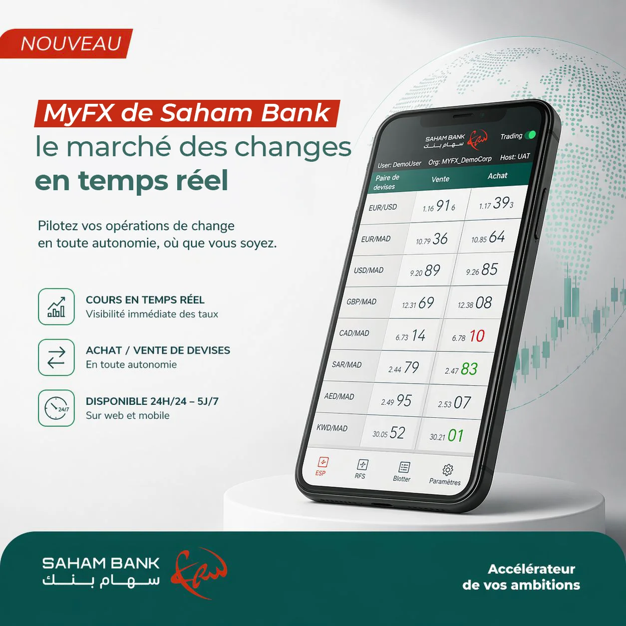 Saham Bank launches MyFX mobile platform for real-time foreign exchange ...