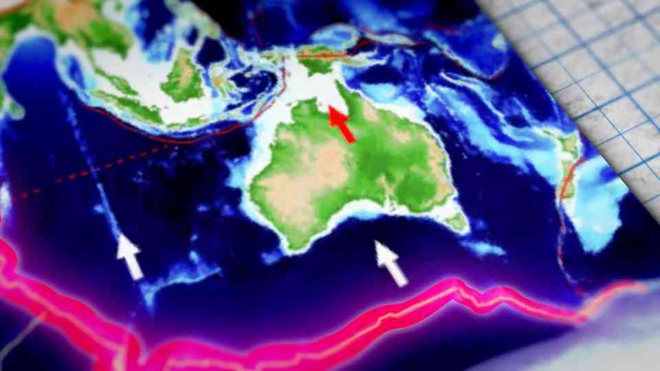 This video shows the day continents collide again