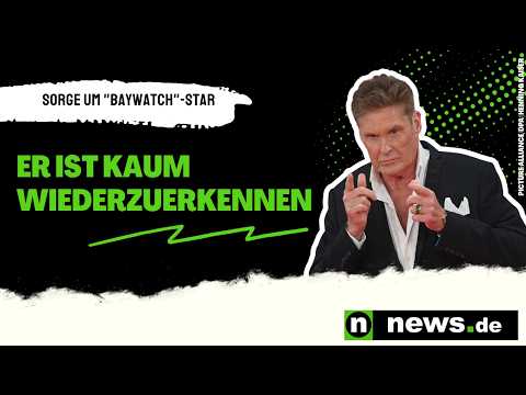 David Hasselhoff: Sorge um "Baywatch"-Star – er ist kaum wiederzuerkennen