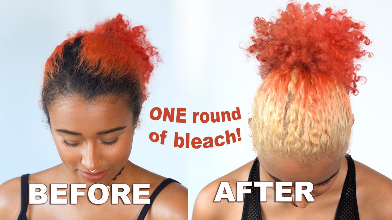 How to bleach your roots at home in one round without mistakes