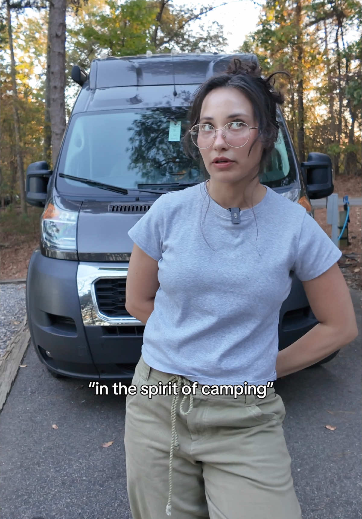Funny take on people questioning my Uber Eats order at a campground