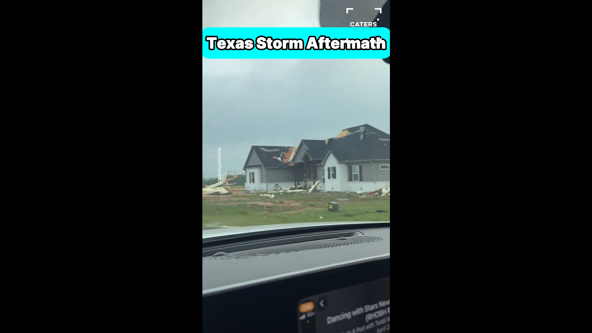 Texas storm aftermath leaves homes destroyed
