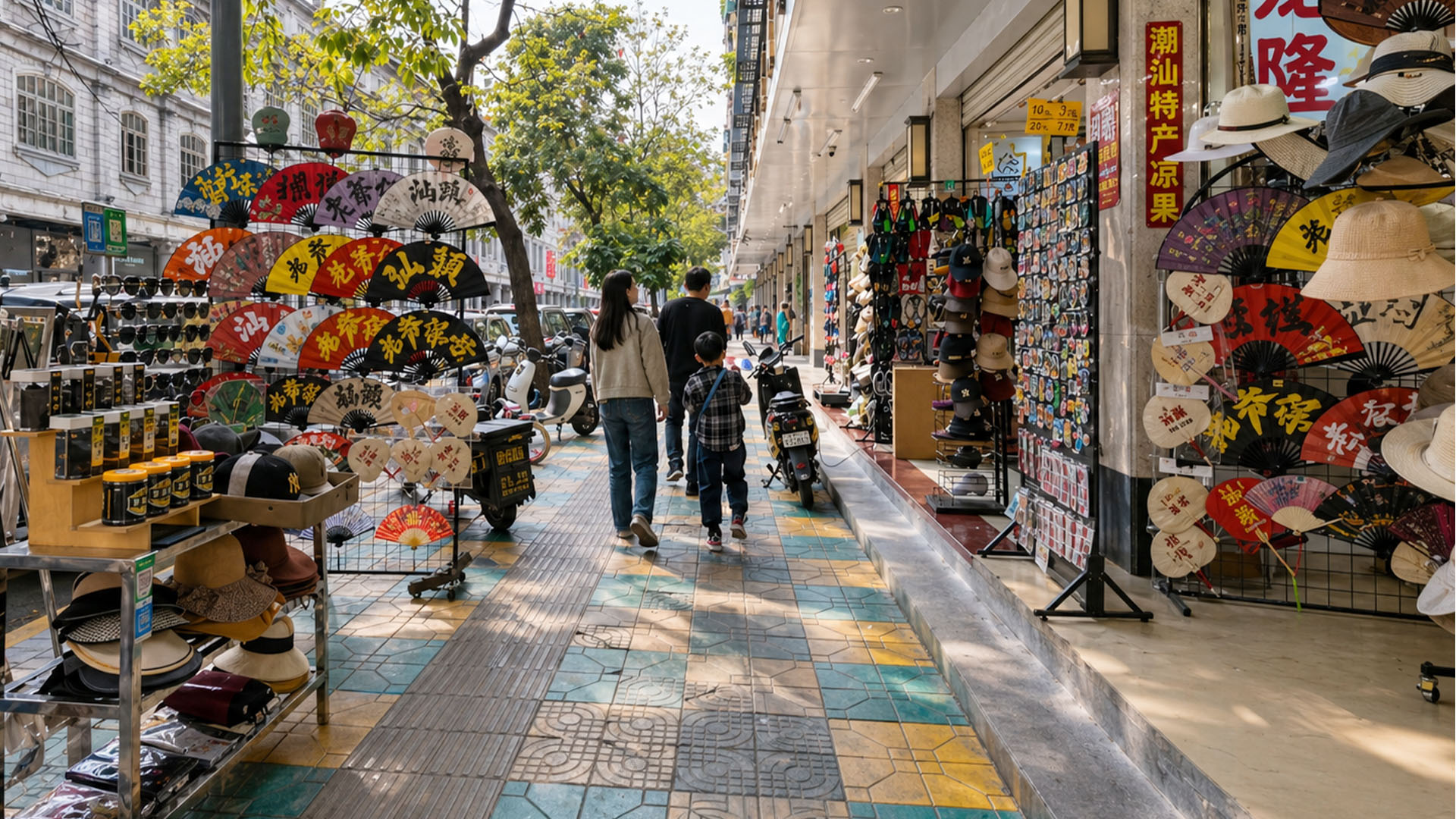 A walk through China discovering traditional crafts and colorful street ...