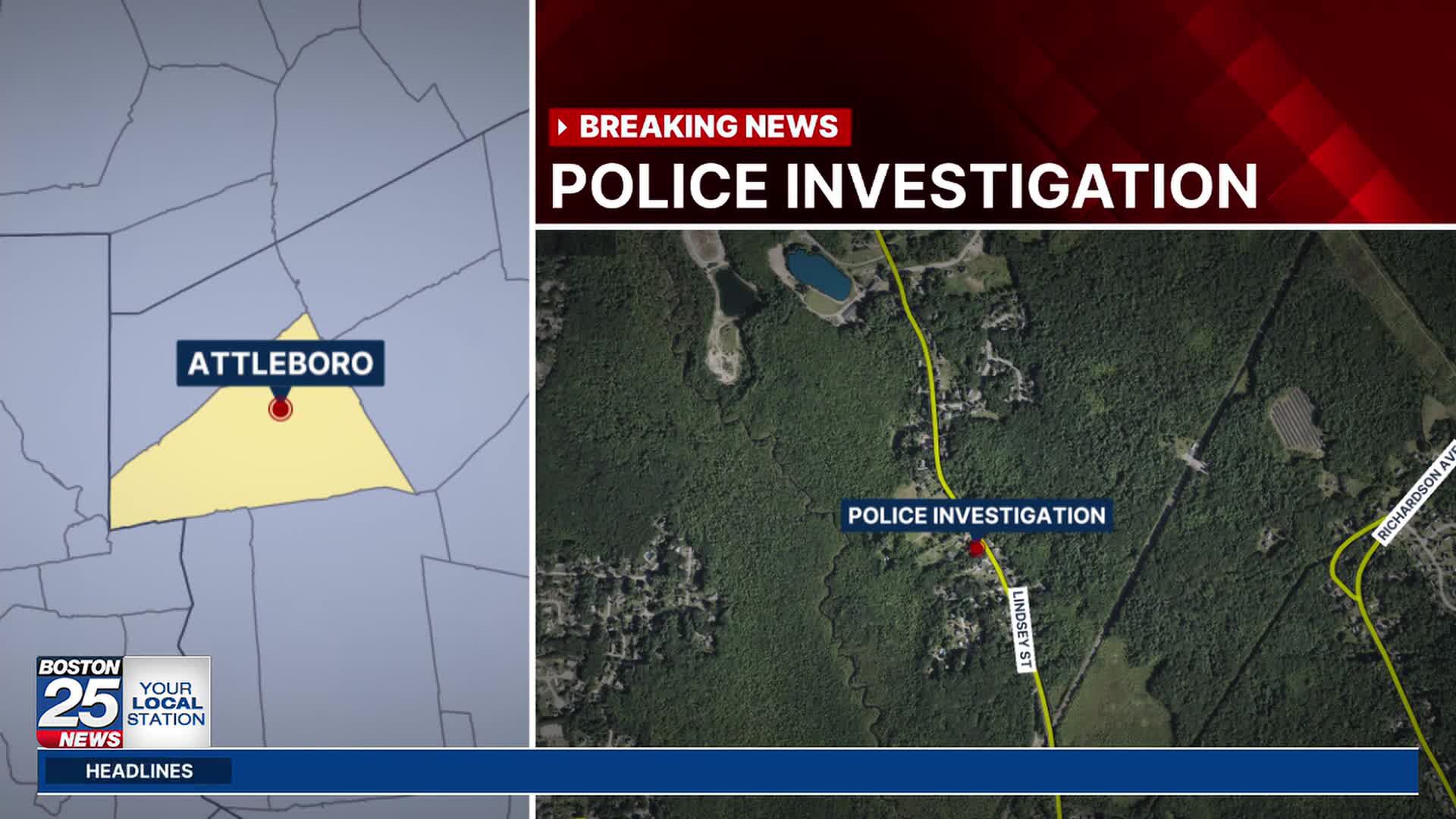 Large police investigation in Attleboro