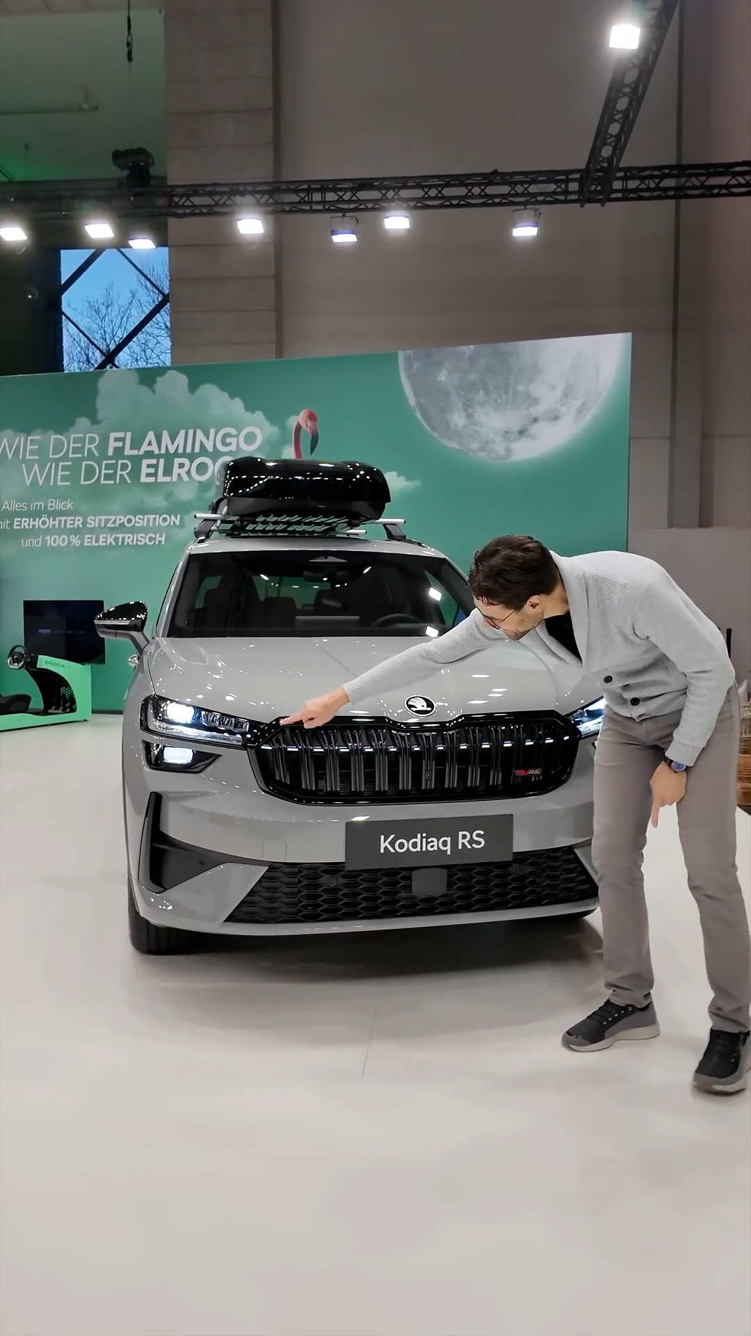 The modern look of the Skoda Kodiaq vRS