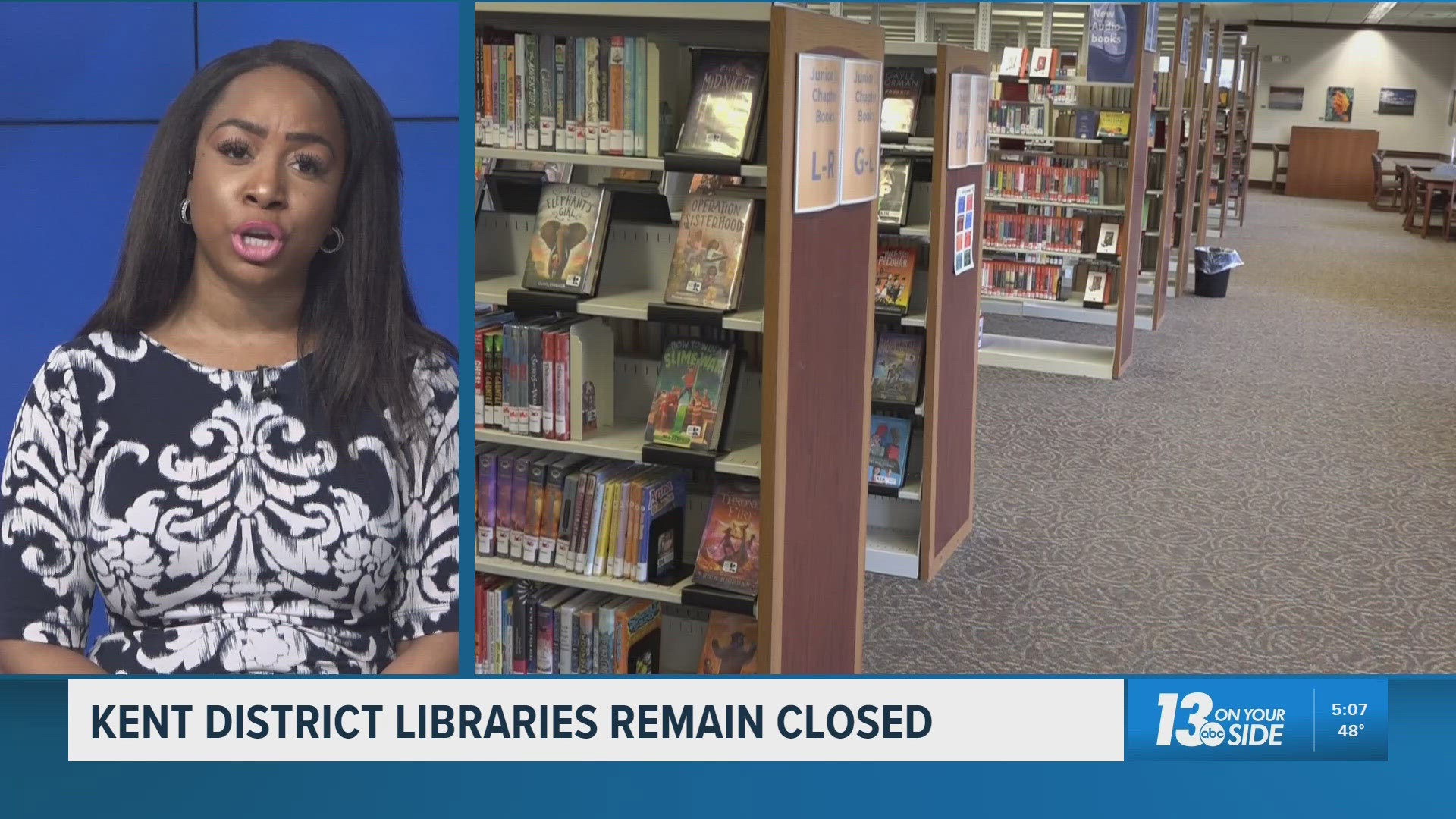 Kent District Library remains closed Monday