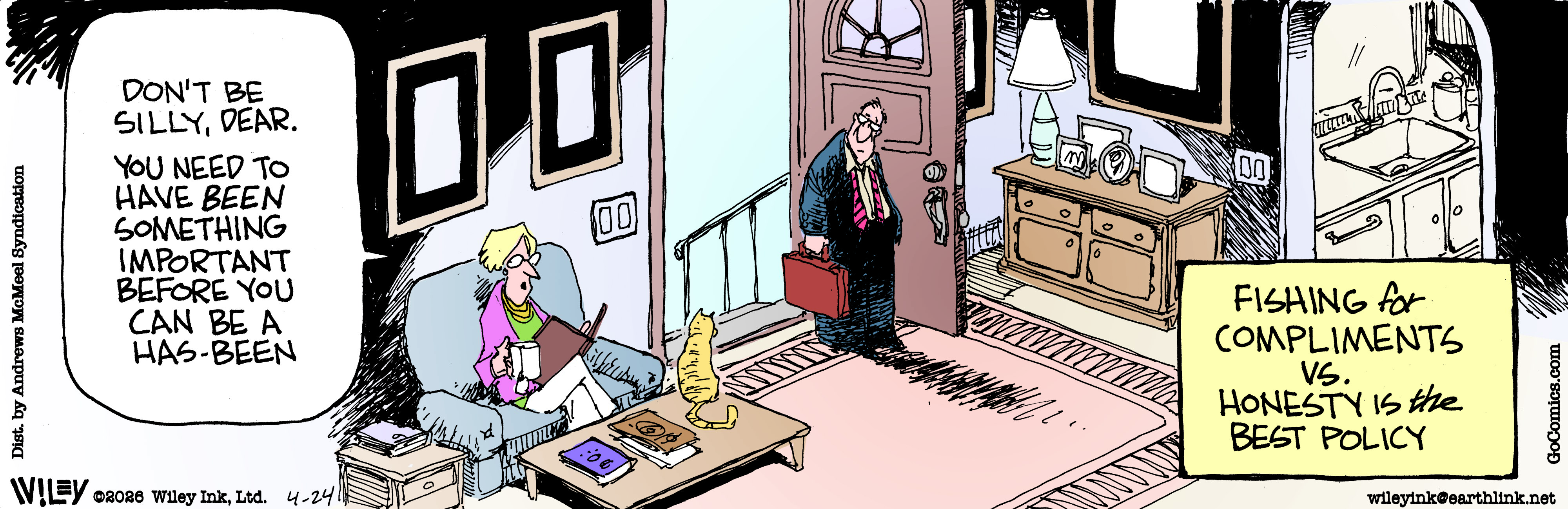 Non sequitur by Wiley Miller