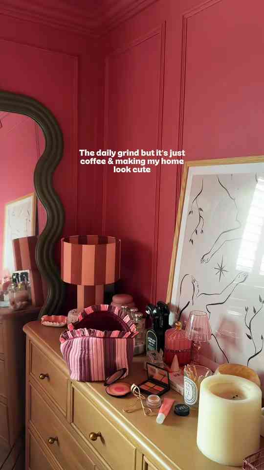 The daily grind that feels calm and pretty at home