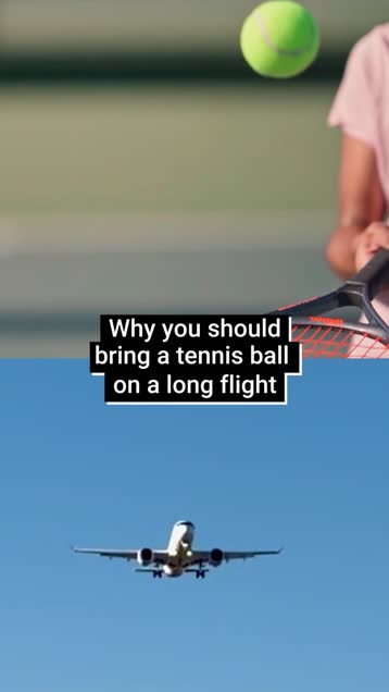 Why it's essential to pack a tennis ball in your carry-on luggage
