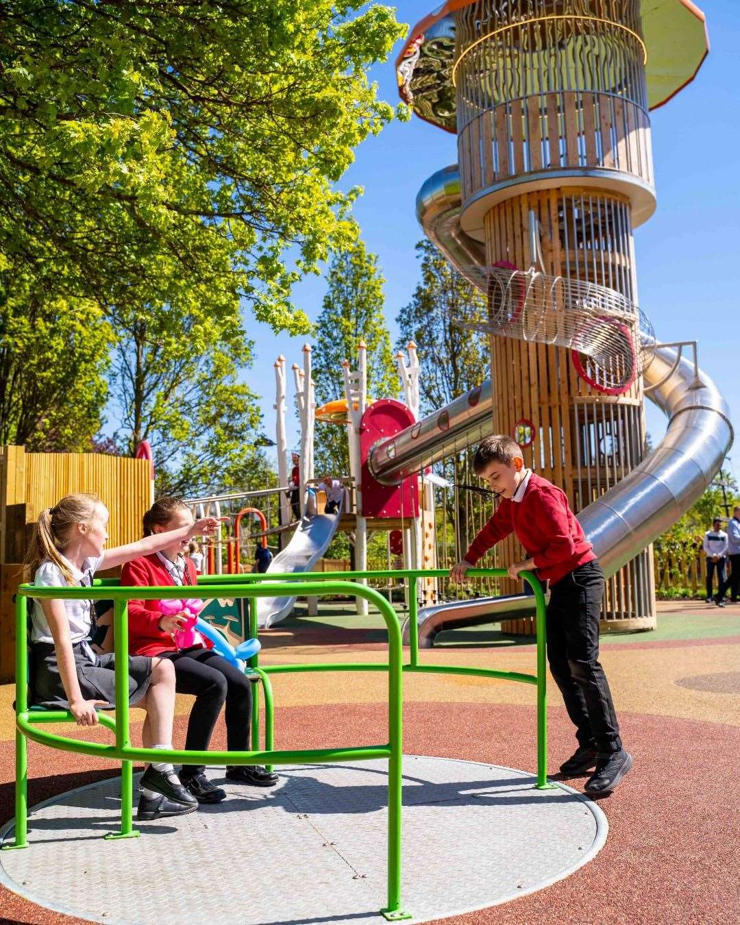 New Wintergarden playground opens at Bluewater Shopping Centre