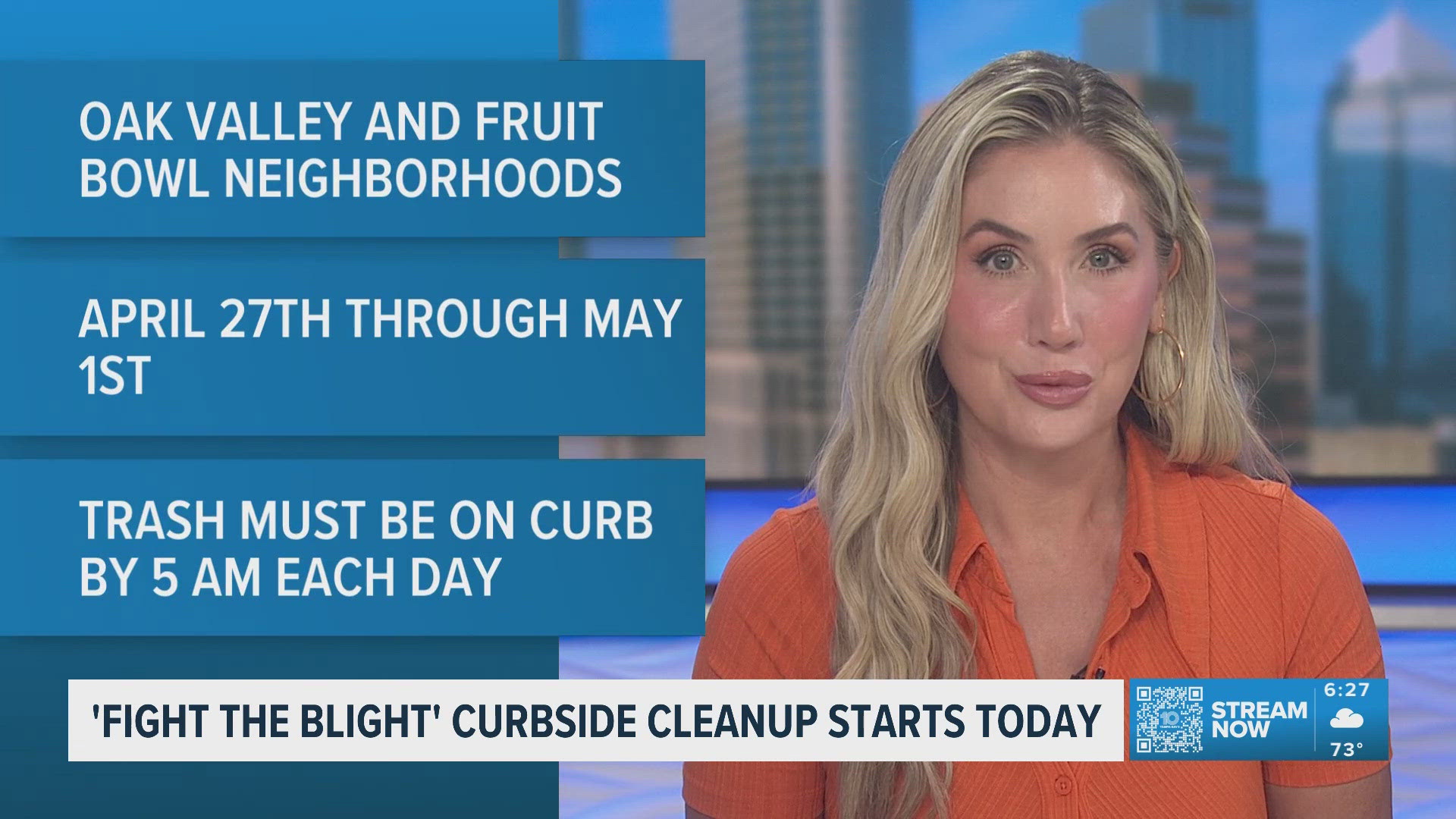 Fight the blight curbside cleanup starts today