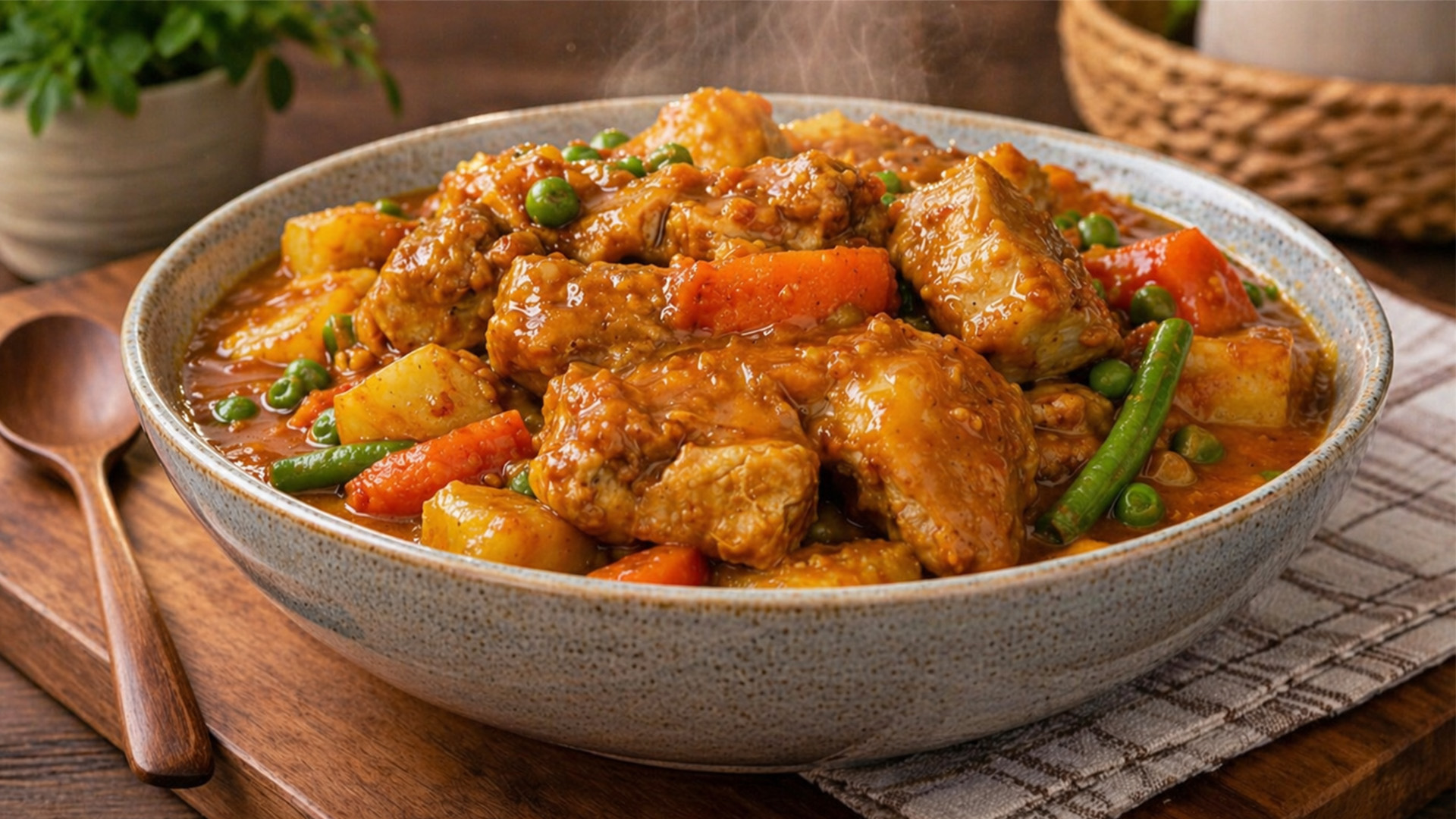 How to make pork pochero at home