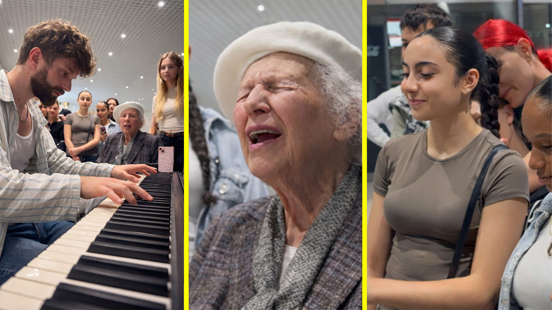 When a 100 year old voice fills the room