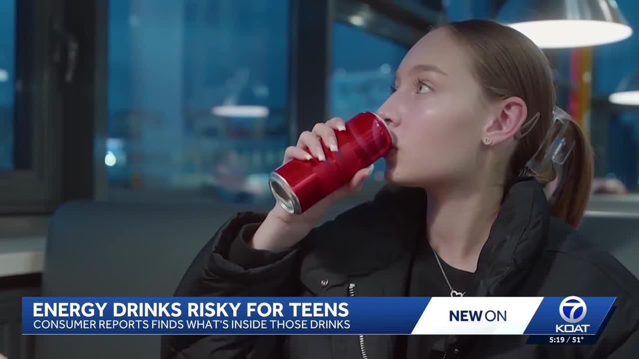 Energy drink dangers for teenagers
