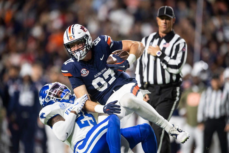 Auburn TE Brandon Frazier signs UDFA deal with Atlanta Falcons