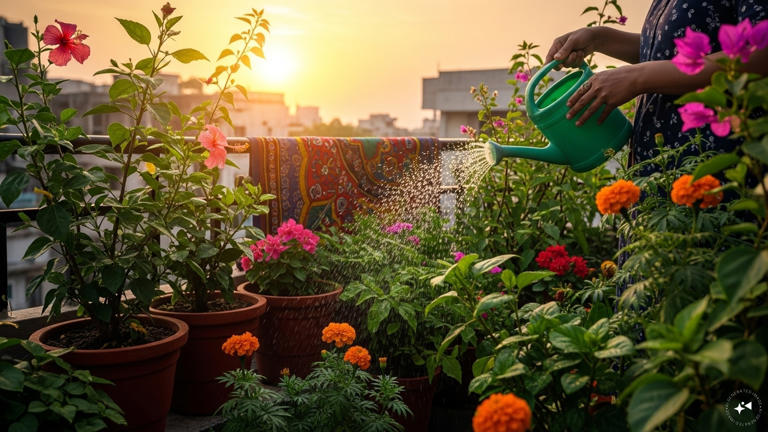 Summer gardening tips: The right way and time to water plants in ...