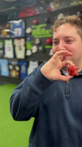 Turning the gym crew into candy strawberry fans