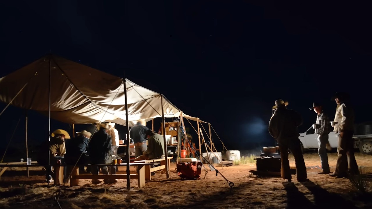 He had a thorn buried deep... and then bacon grease saved him