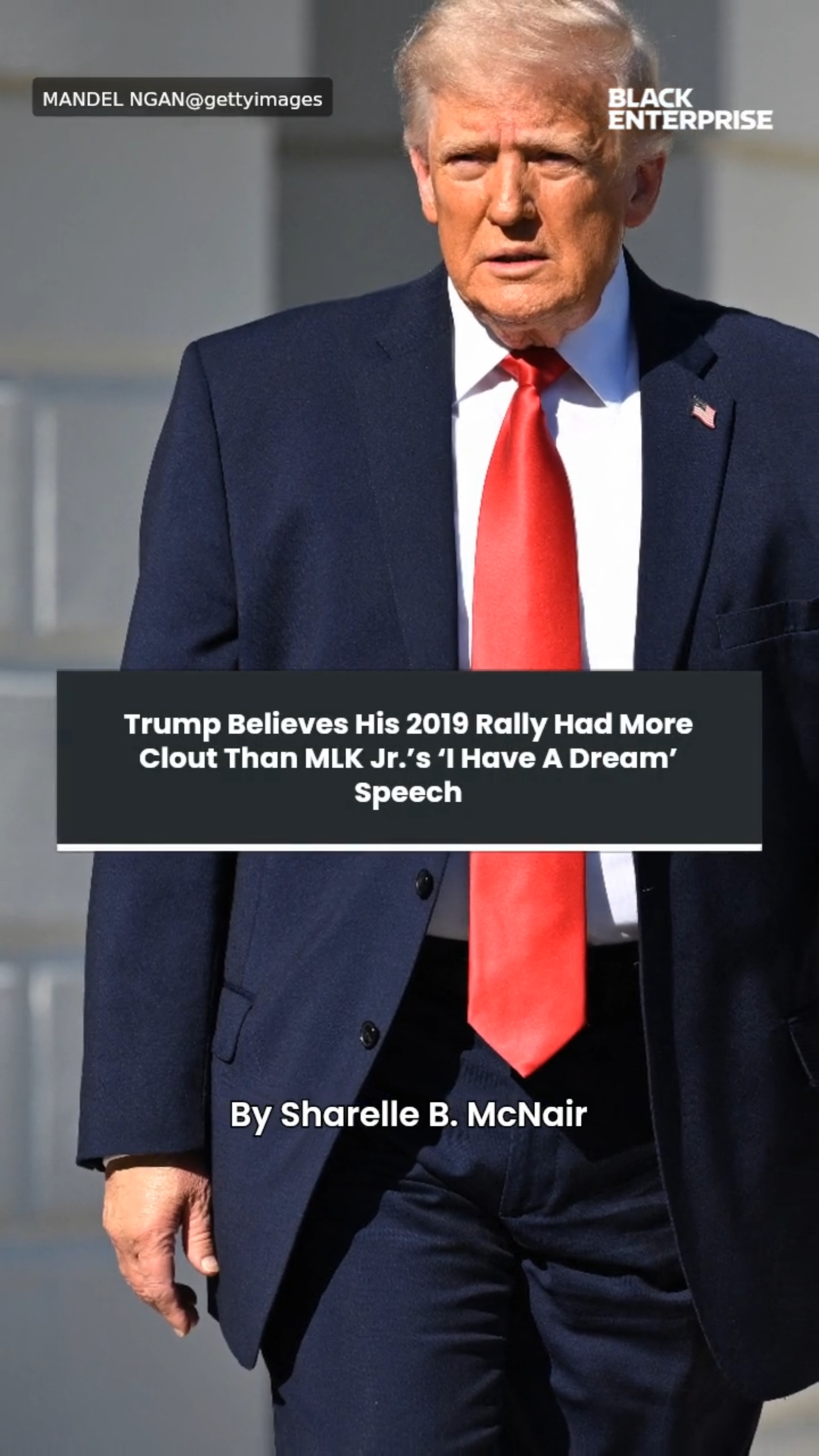 Trump believes his 2019 rally had more clout than MLK Jr.'s 'I Have a ...